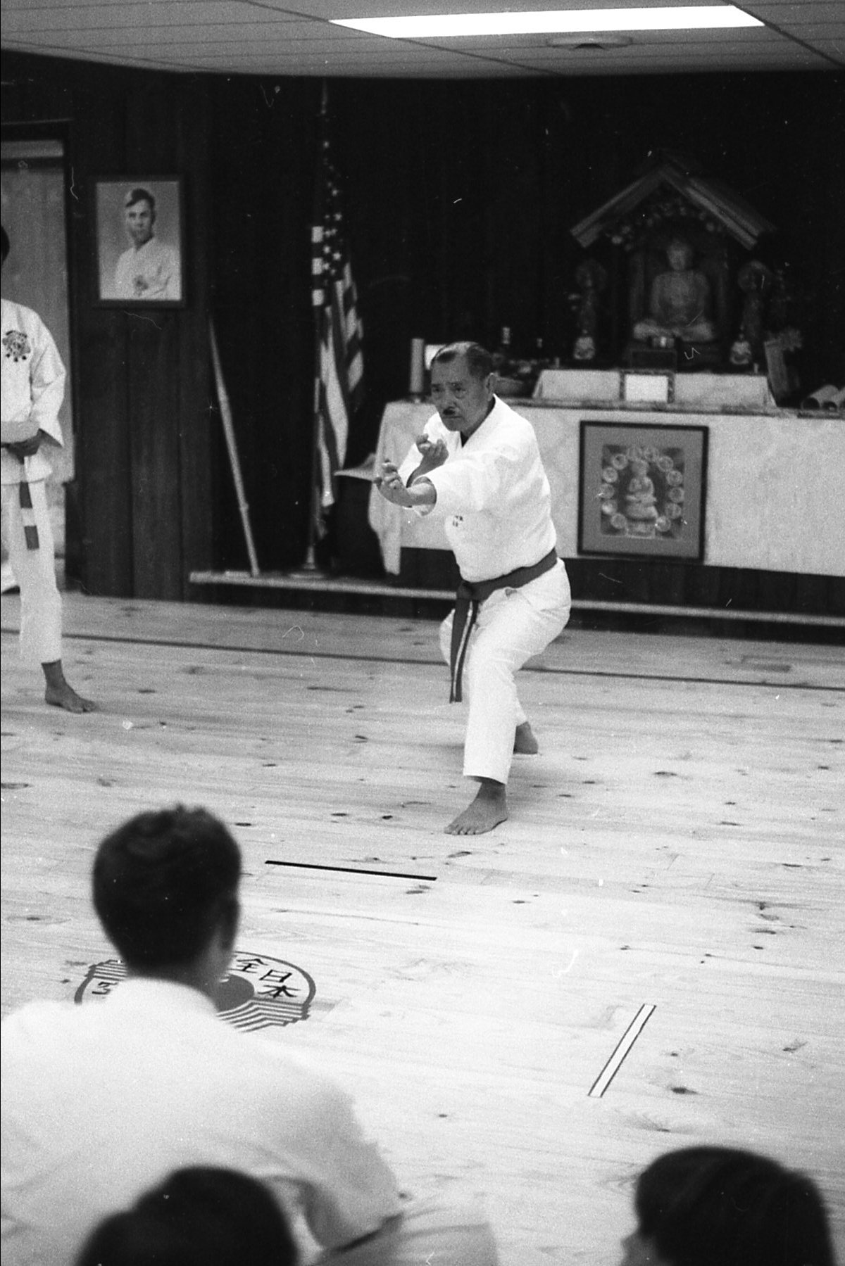 1973 - O'Sensei (Photo courtesy of Terry Collis)