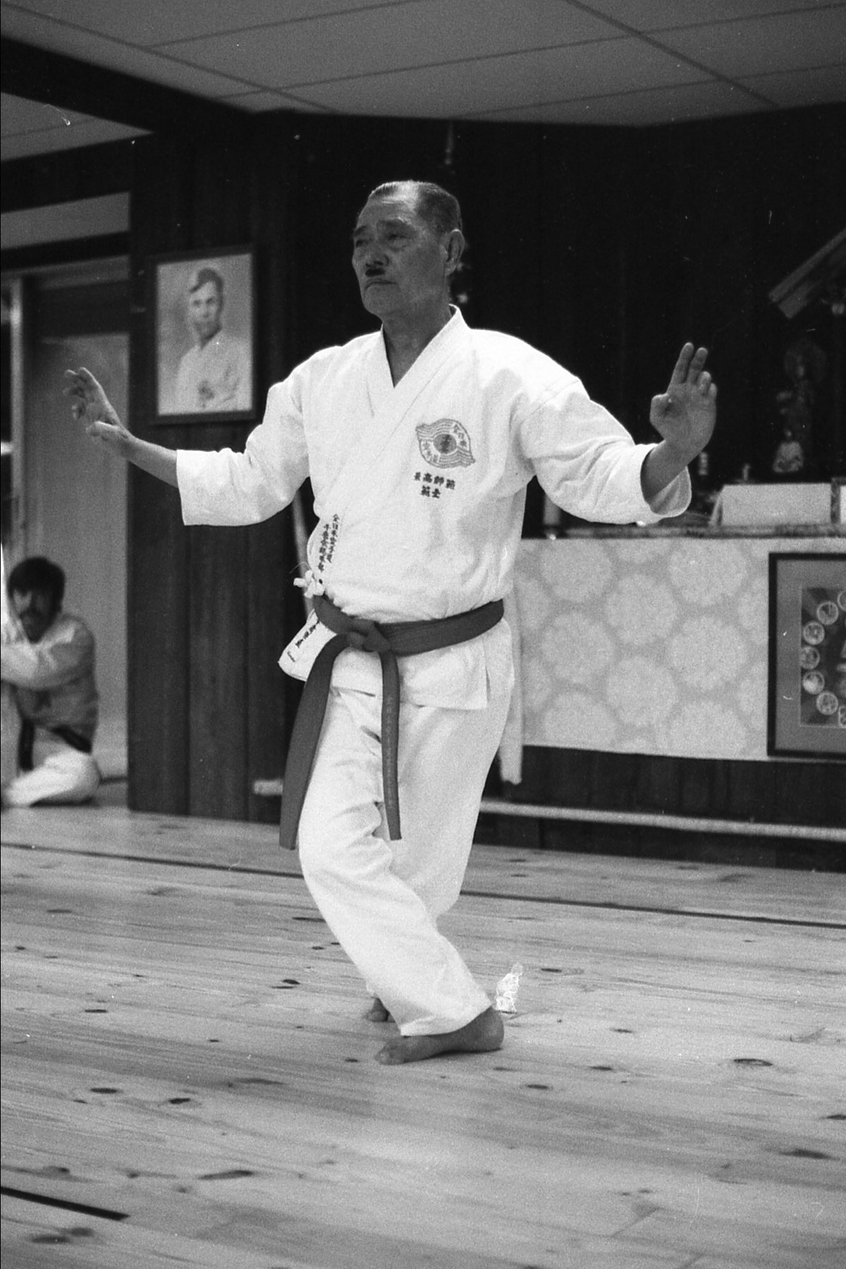 1973 - O'Sensei (Photo courtesy of Terry Collis)