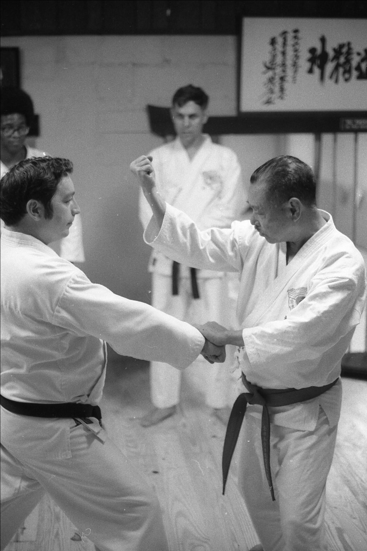 1973 - O'Sensei, Kyoshi Dometrich and Charlie Williams (Photo courtesy ...