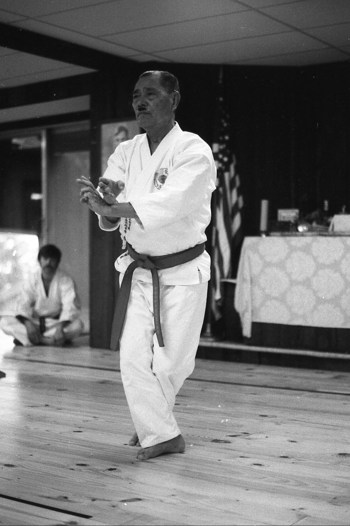 1973 - O'Sensei (Photo courtesy of Terry Collis)